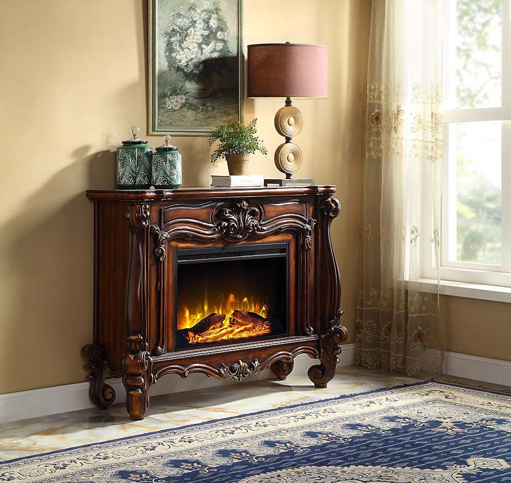 Versailles Traditional Fireplace Cherry Oak